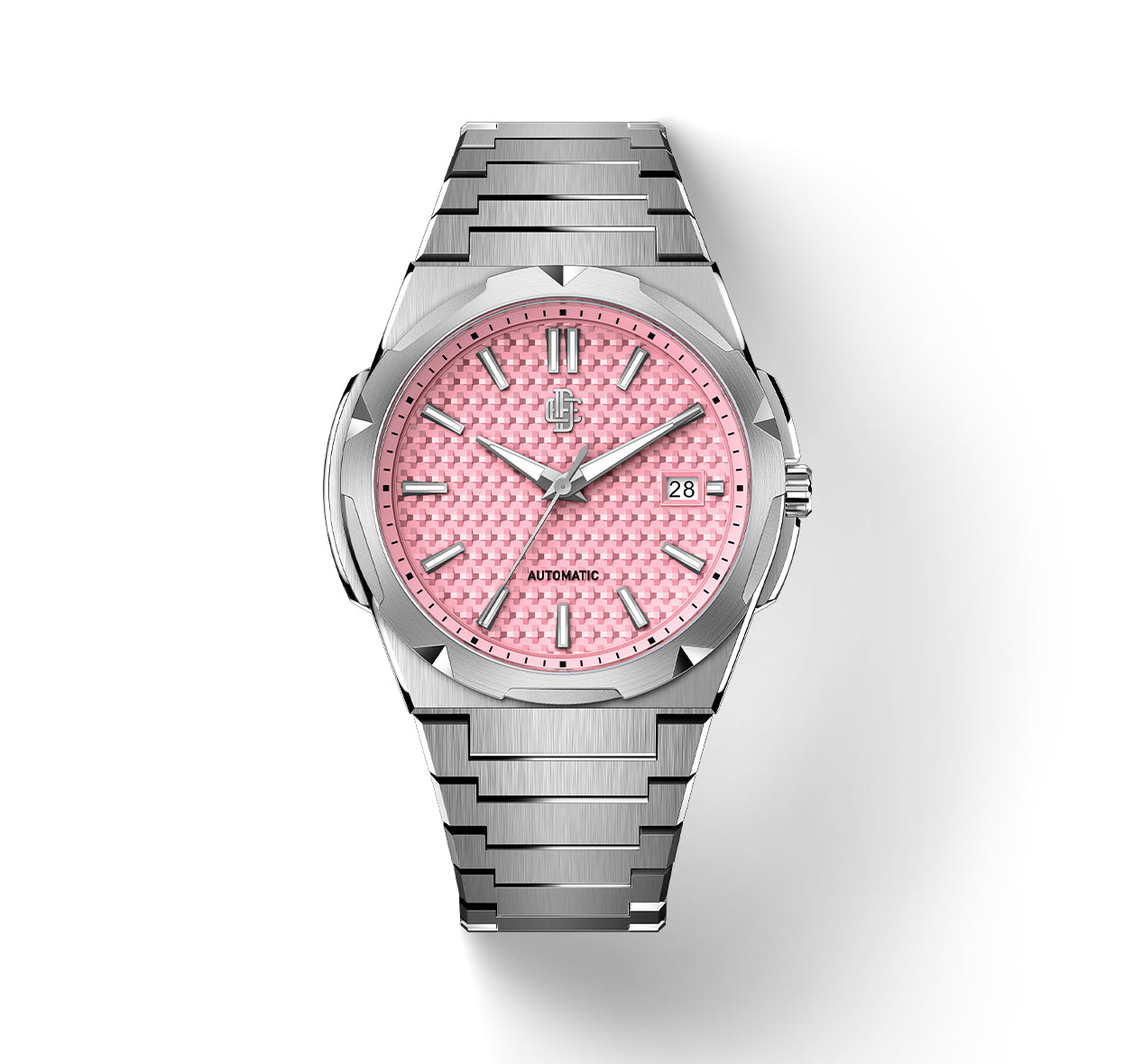 DAVIS ELVIN MILAN DM01 Pink Watch Dial